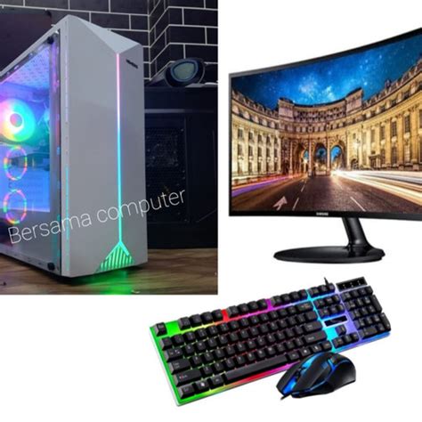 Jual Pc Gaming Core I Ssd Gb Hdd Tera Vga Gb Monitor Curved Kota Bandung Kodilah