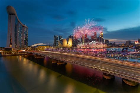 배경 화면 일몰 시티 도시 풍경 밤 싱가포르 반사 불꽃 지평선 마천루 저녁 아침 다리 수평선 소니 황혼 2015 축제 도심 푸른 시간