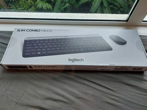 Logitech Slim Combo MK 470 New Computers Tech Parts Accessories Computer Keyboard On