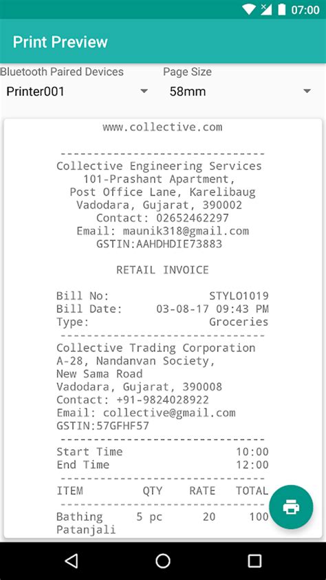 universal thermal printer bluetooth and usb apk for android download