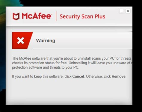 Cant Uninstall Mcafee Security Scan Plus Help Please R Mcafee