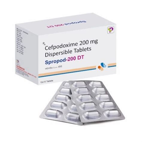 Cefpodoxime 200 Mg Tablets At Rs 223stripe Cefpodoxime Proxetil