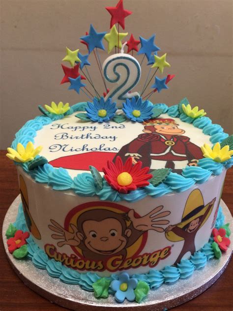 Curious George Birthday Cake Walmart