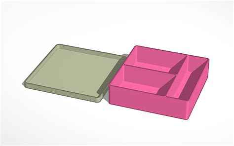 3d Design Storage Box Tinkercad