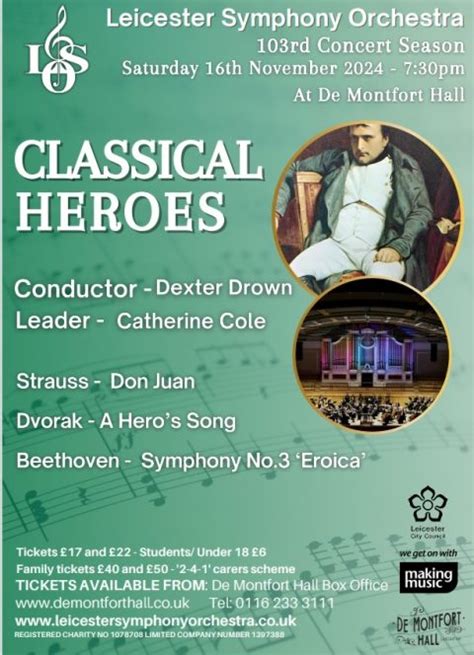 Classical Heroes Leicester Symphony Orchestra
