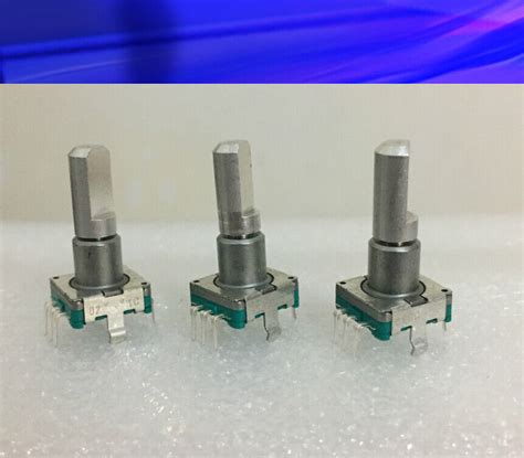 encoder ec11e09244bs 18 points 9 pulses with switch 20mm half shaft 360