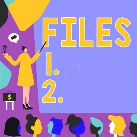 Text Caption Presenting Files Conceptual Photo Folder Box For Holding Loose Papers Together In