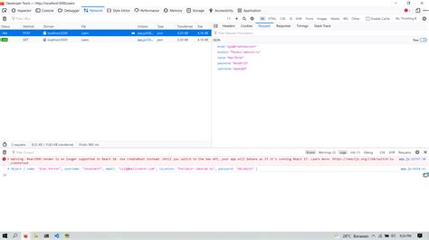 Reactjs Inertia Network Status 302 Stack Overflow