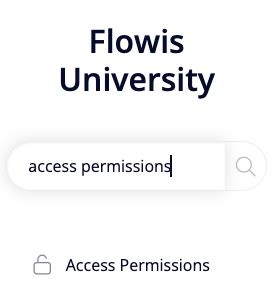 Access Permissions Gain Control Over User Access In Transactions And Definitions Flowis
