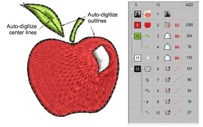 Auto Digitize Individual Shapes