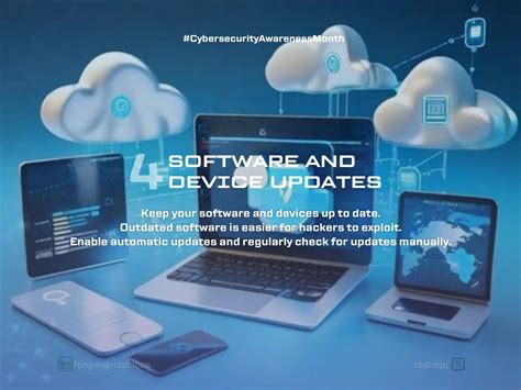 Cybersecurityawarenessmonth Softwareupdates Deviceupdates