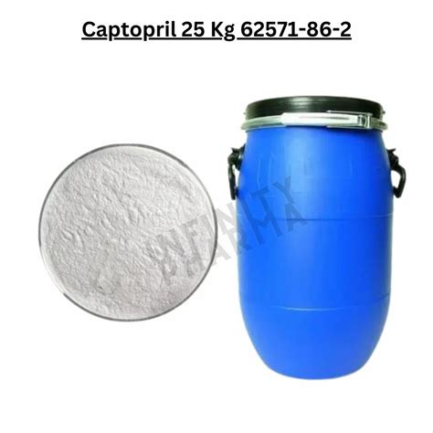 Captopril 25 Kg 62571 86 2 At ₹ 12000 Kg Api In Surat Id 2851106049191