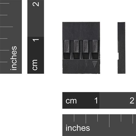 4 Pin Dupont Style Connector Housing Protostack