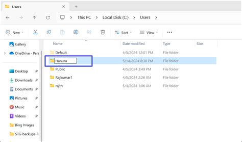 Rename User Profile Folder Name In Windows 11