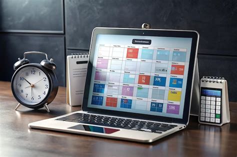 Concept Of Workflow Organization Premium Ai Generated Image