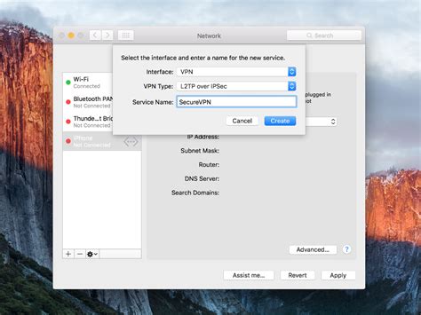 Setup L2tp Vpn Connection On Macos X Securevpn
