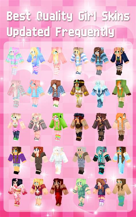 Minecraft Girl Skins Names