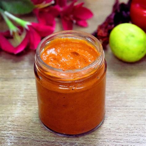 Harissa Sauce Easy Harissa Paste Recipe The Yummy Delights