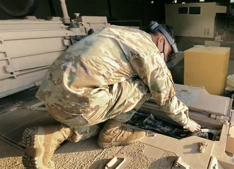 Ar Work Instruction Platform For Us Army Motor Pool Defense Advancement