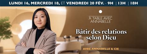 À Table Avec Annabelle