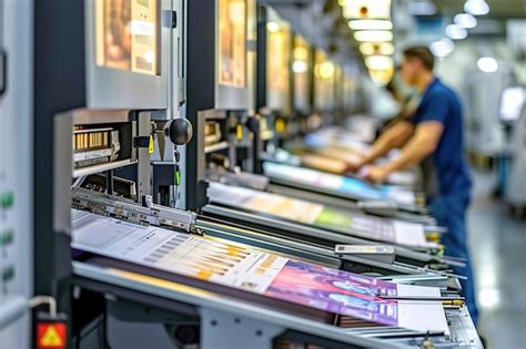 Premium Photo Workers Manage Data Input Variable Data Printing