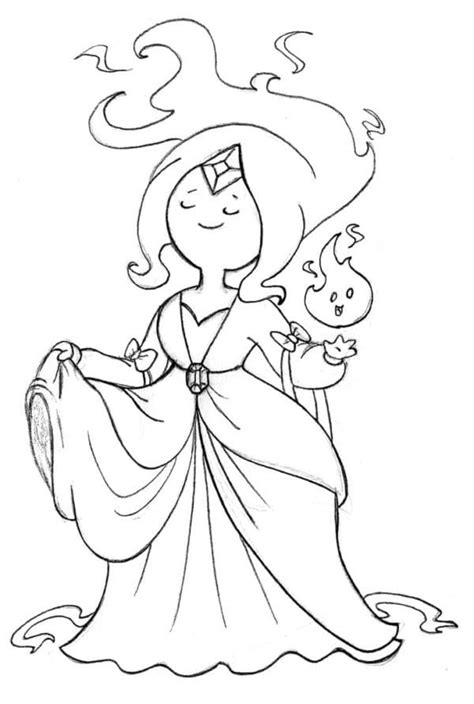 Adventure Time Coloring Pages Lady Rainicorn Onesie 2025
