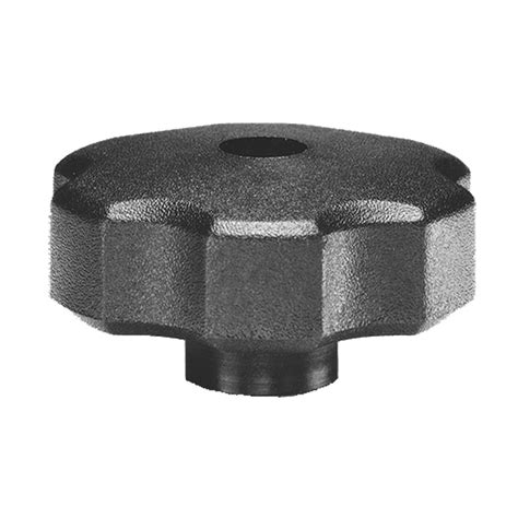 Fluted Knobs Tapped Through Hole Thermoplastic Carr Lane