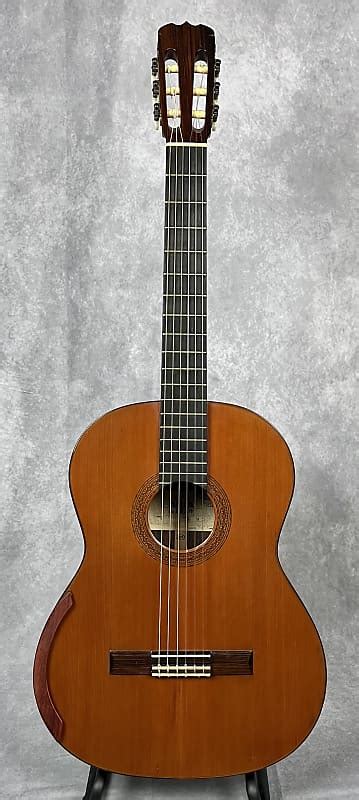 Vintage Aria M25 Classical Guitar Late 60s Natural Reverb