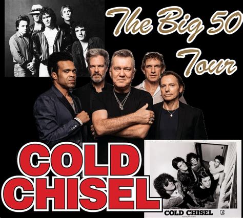 Cold Chisel The Big 50 Tour Png Etsy Australia