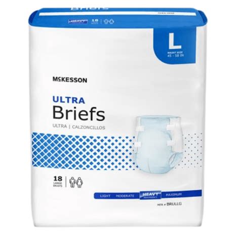 Mckesson Ultra Adult Briefs High Absorbency Tabs Adult Diapers 365