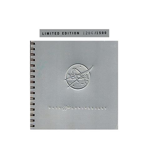 Rare Nasa 40th Anniversary Limited Edition 1206 Of 1500 By