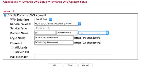Setup And Configure Dynamic Dns In A Draytek Router