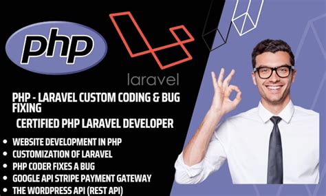 fix php website bugs or develop websites using php laravel by