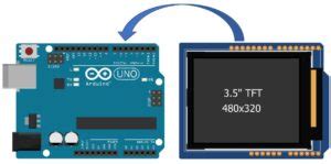 Arduino UNO And ILI TFT Display Module Makerguides Com