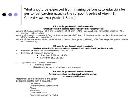 Ppt 6 Th International Workshop On Peritoneal Surface Malignancy Powerpoint Presentation Id