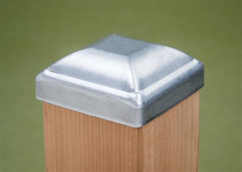 Standard Galvanized Post Cap