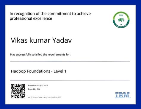 vikas kumar yadav on linkedin hadoop share ibm