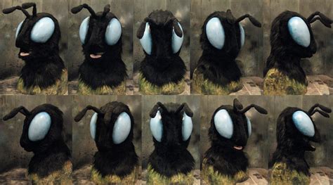 Cute Bee Head By Crystumes On Deviantart