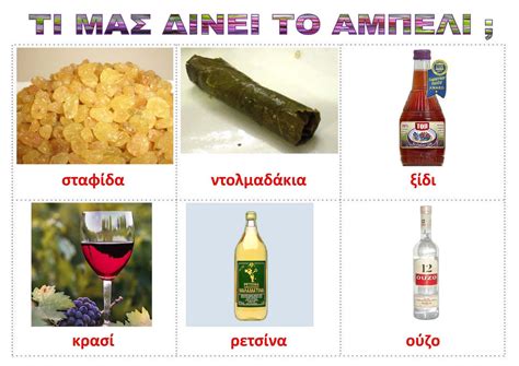 Ζήση Ανθή Πίνακες αναφοράς με το σταφύλι τον τρύγο το οινοποιείο τα προϊόντα που