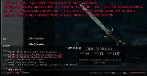Ghosu Zahkrii Do Dovahkiin Modders Resource At Skyrim Nexus Mods And Community