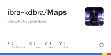 GitHub Ibra Kdbra Maps