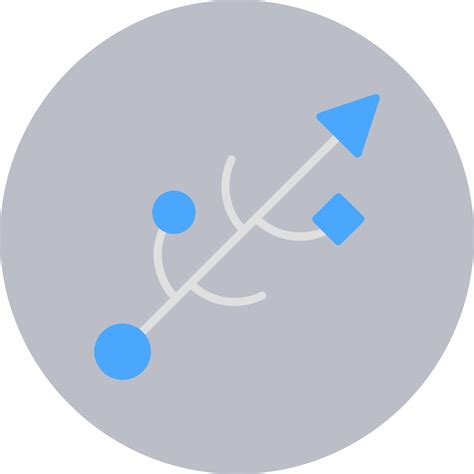 Usb Connector Vector Icon Vector Art At Vecteezy