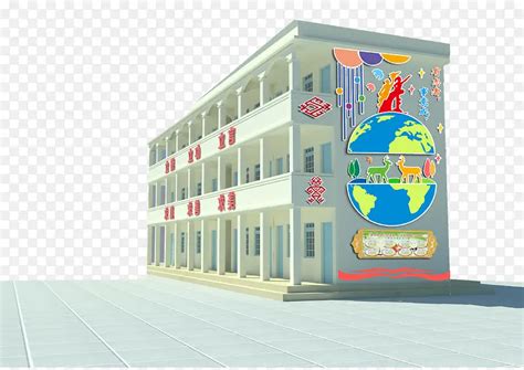 白色手绘创意教学楼png图片素材下载图片编号ybkdaeeq 免抠素材网