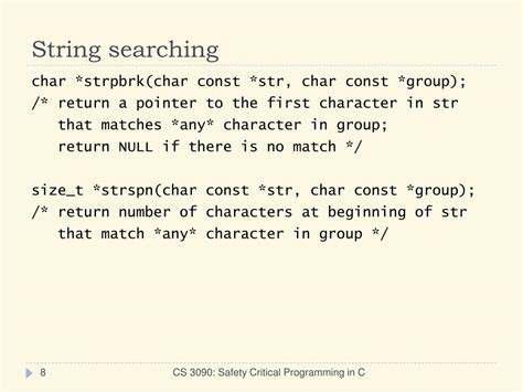 PPT C Strings PowerPoint Presentation Free Download ID 525391