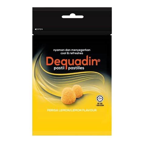 Dequadin Pastilles Lemon Flavour 20g Lazada