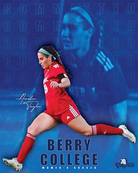 College Commitment Announcement Graphic Customized And Made To Order