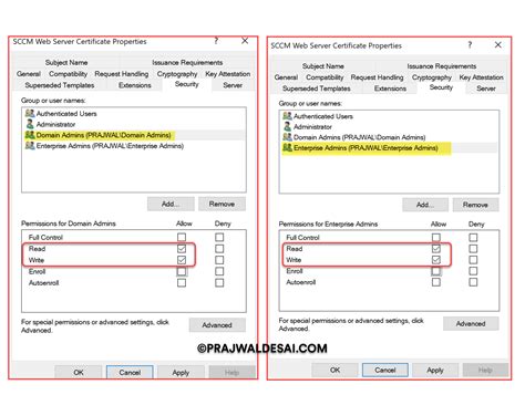 Create And Enroll Web Server Certificate For Iis Site Systems