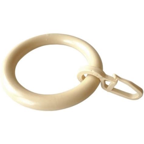 Set 10 Inele Pentru Perdea Praktic Plastic 51 Mm Bej Emag Ro