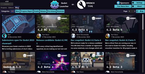 godot launcher v1 0 manage your godot versions and projects in one
