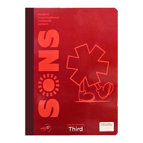 Home Calligraphy Notebooks 1st 2nd And 3rd Sons® New Design Penmanship Notebooks By Colors Third